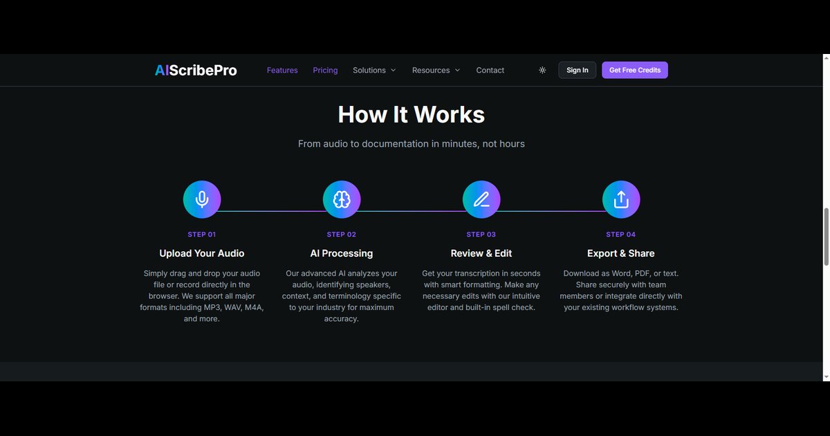 AI Scribe Pro - Turn Conversations into Completed Forms